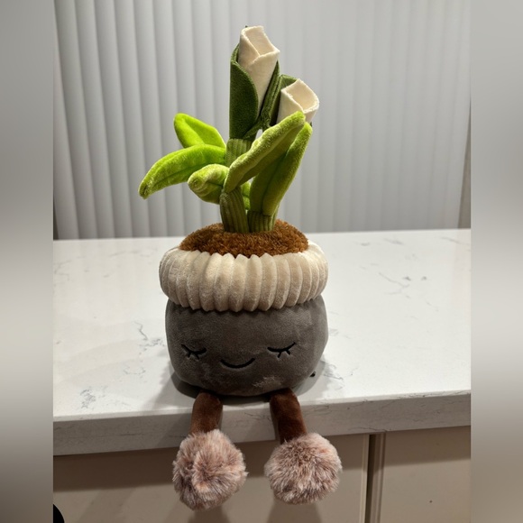 Russ | Accents | New Peace Lilly Greenhouse By Russ 2 Inch Plush Plant ...